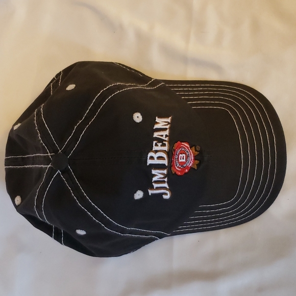 Style Master Caps | Accessories | Jim Beam Grey With White Stitching ...